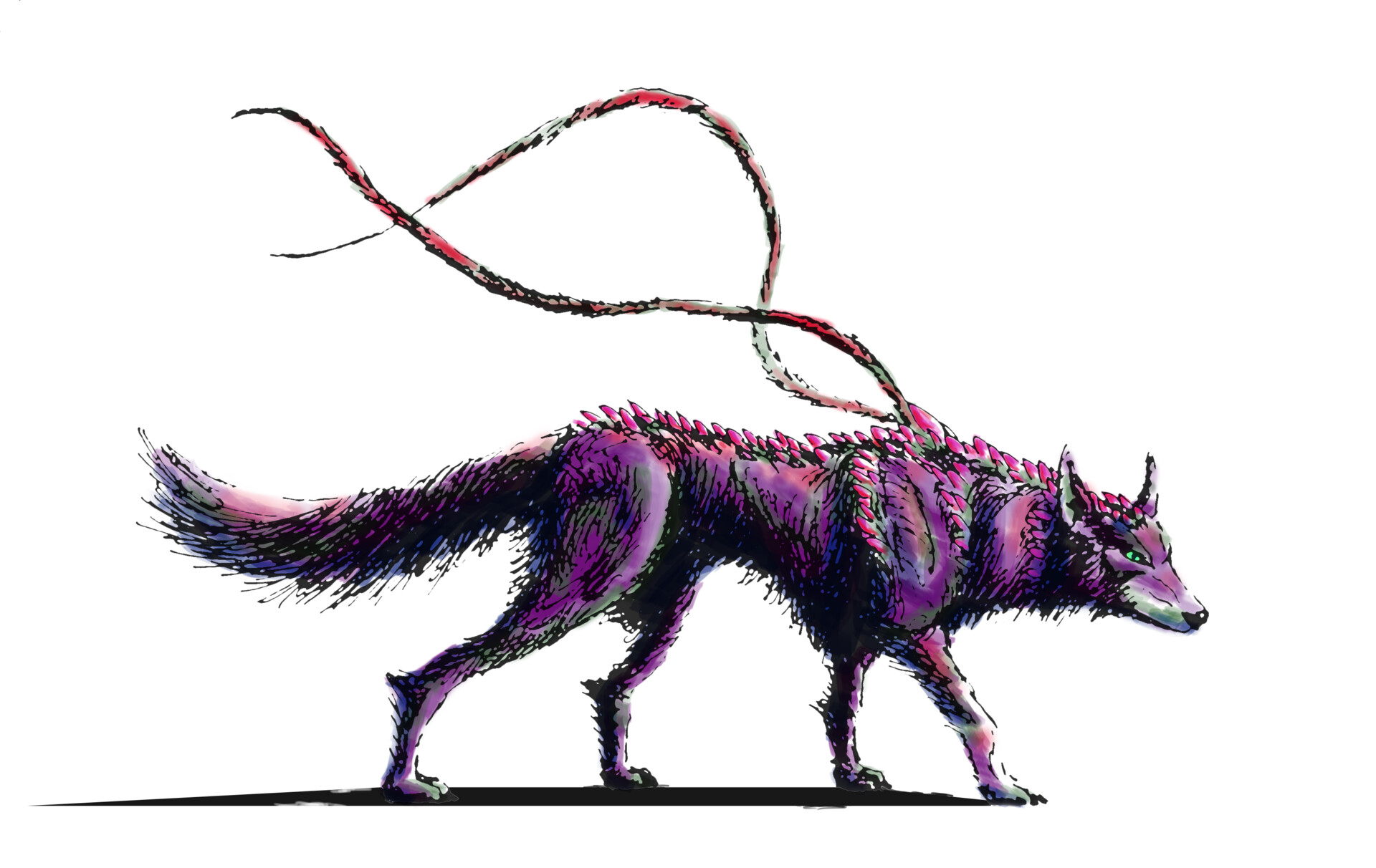 ArtStation - Lotus Wolf