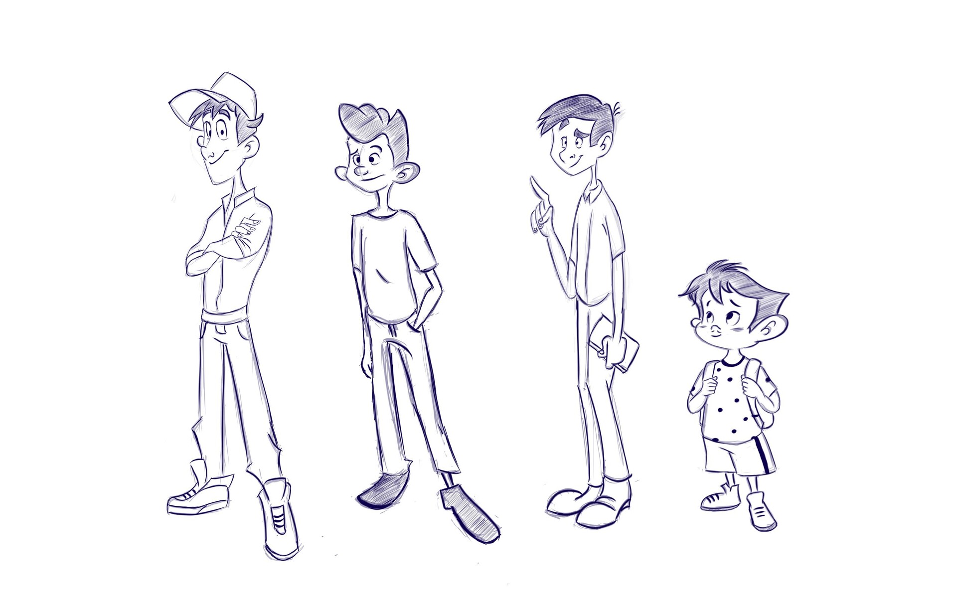 ArtStation - different archetypes character design