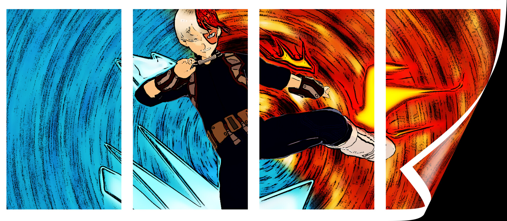 ArtStation - Shotto Todoroki Fan Art