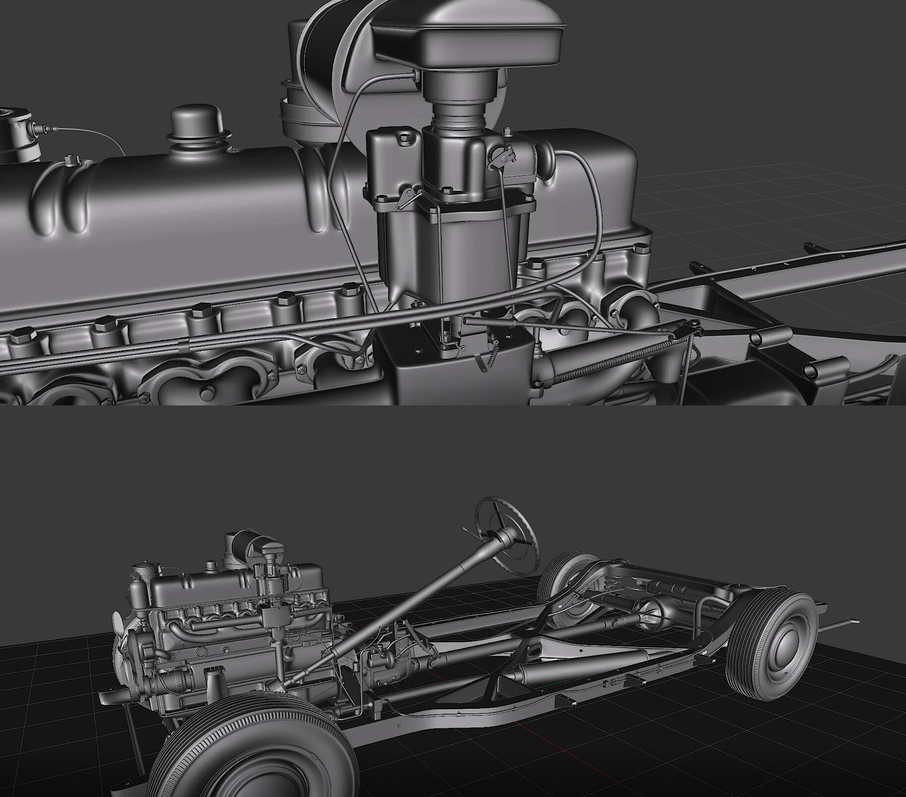 Buick Steam Model