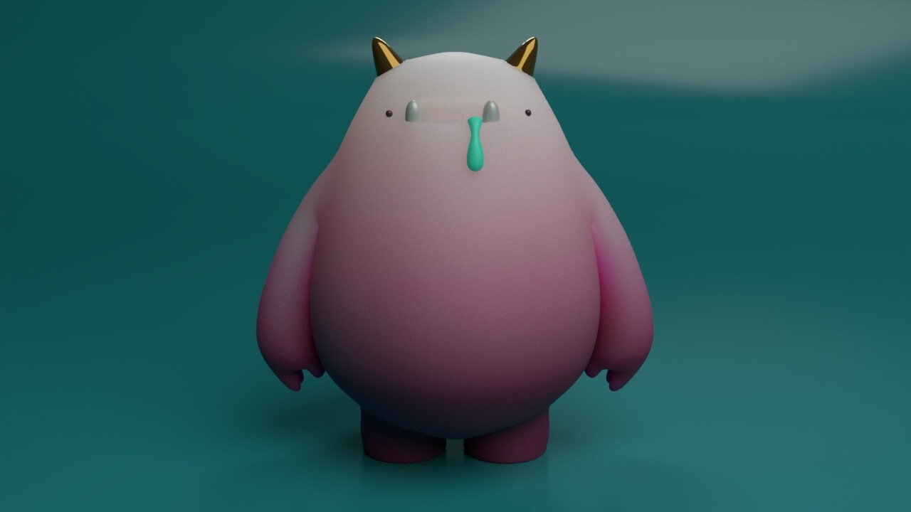 ArtStation - Ice Cream Monster