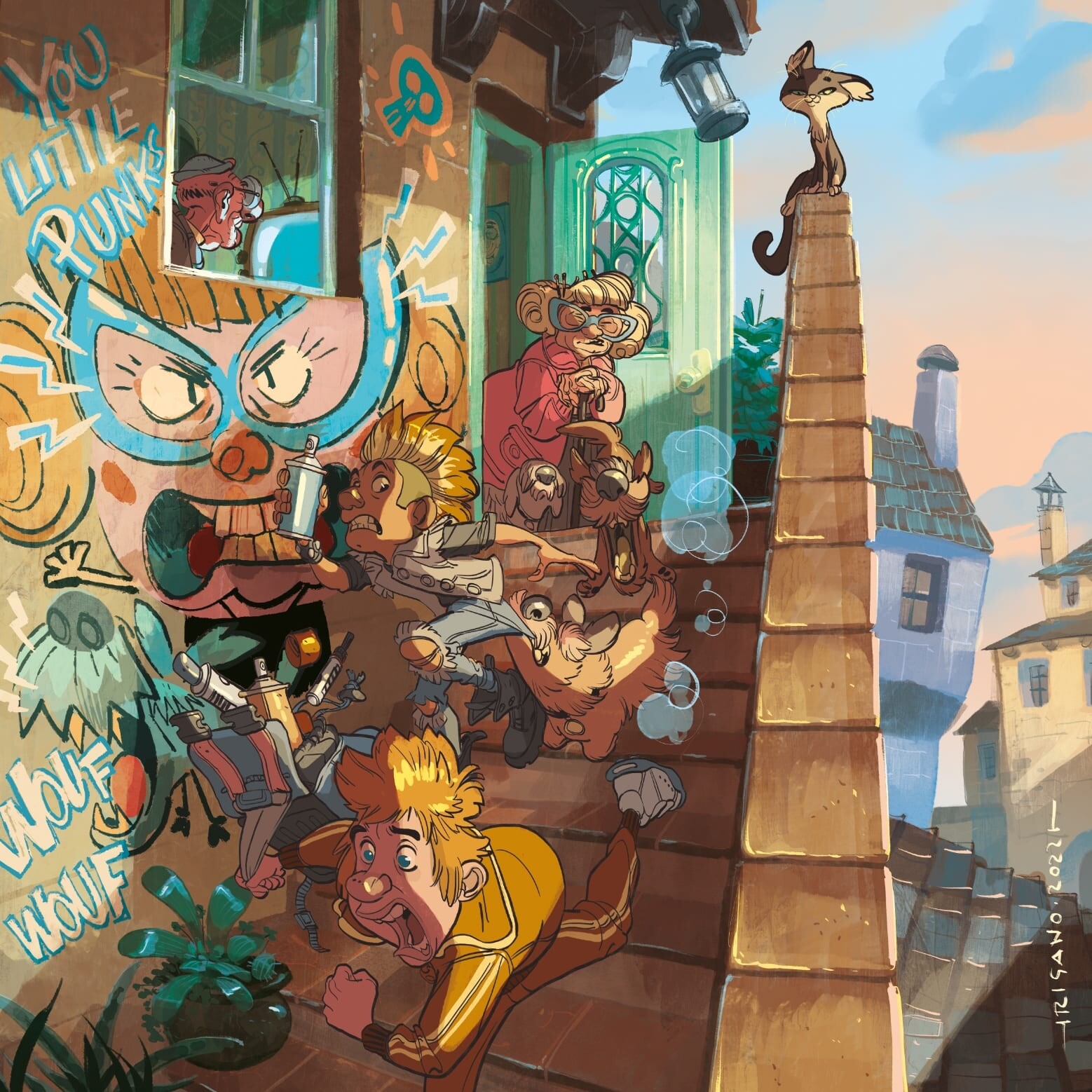 ArtStation - ARTBOX : you little punks!