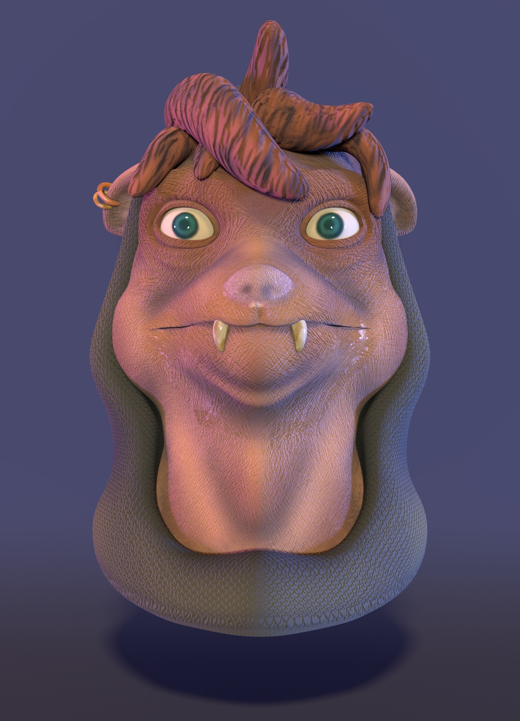 ArtStation - Facial Rig Character | Fox