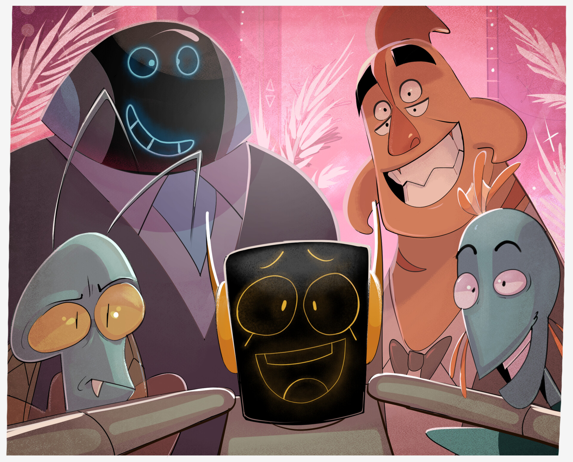 ArtStation - Character Work - Comet Casino