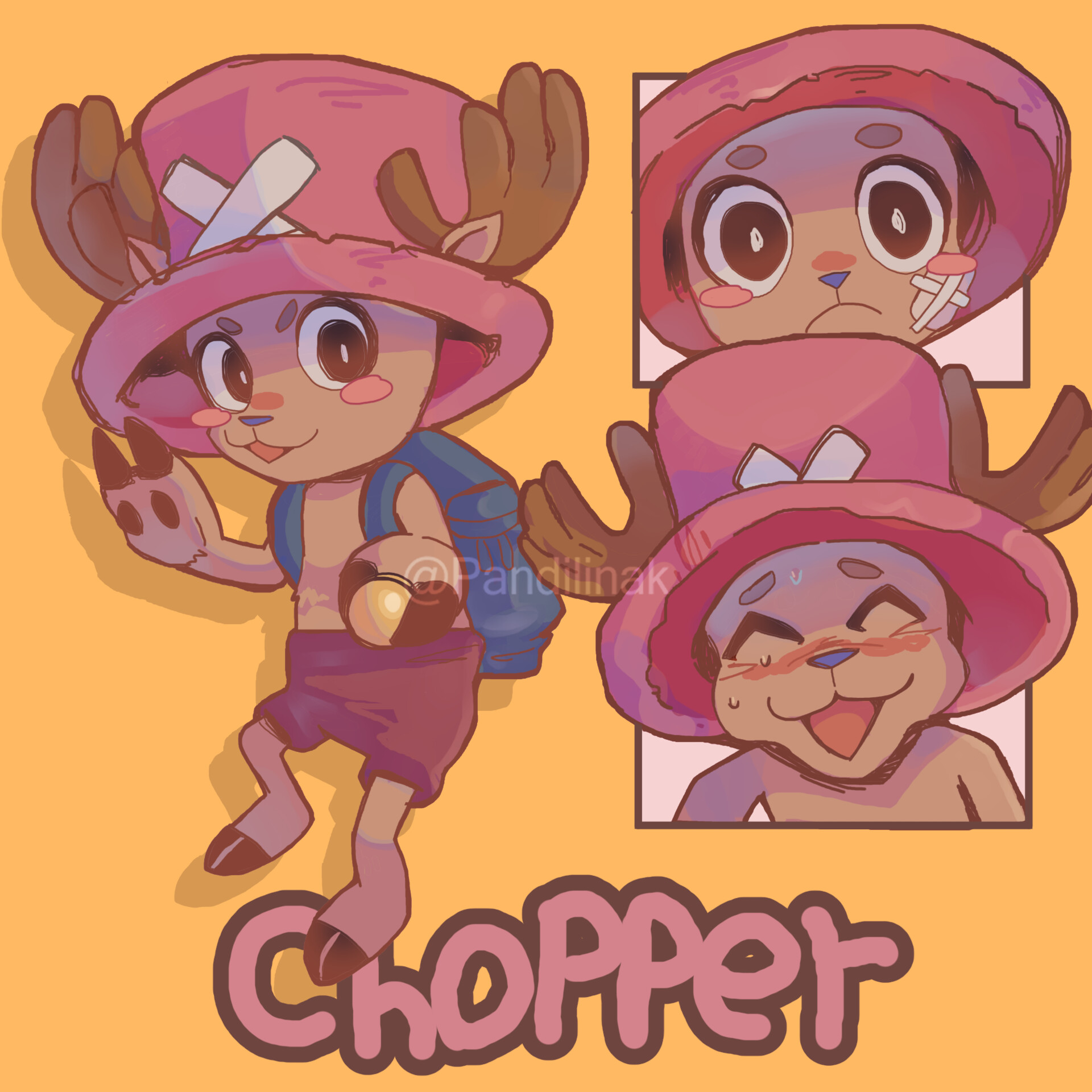 Chopper One Piece Fanart at William Mata blog