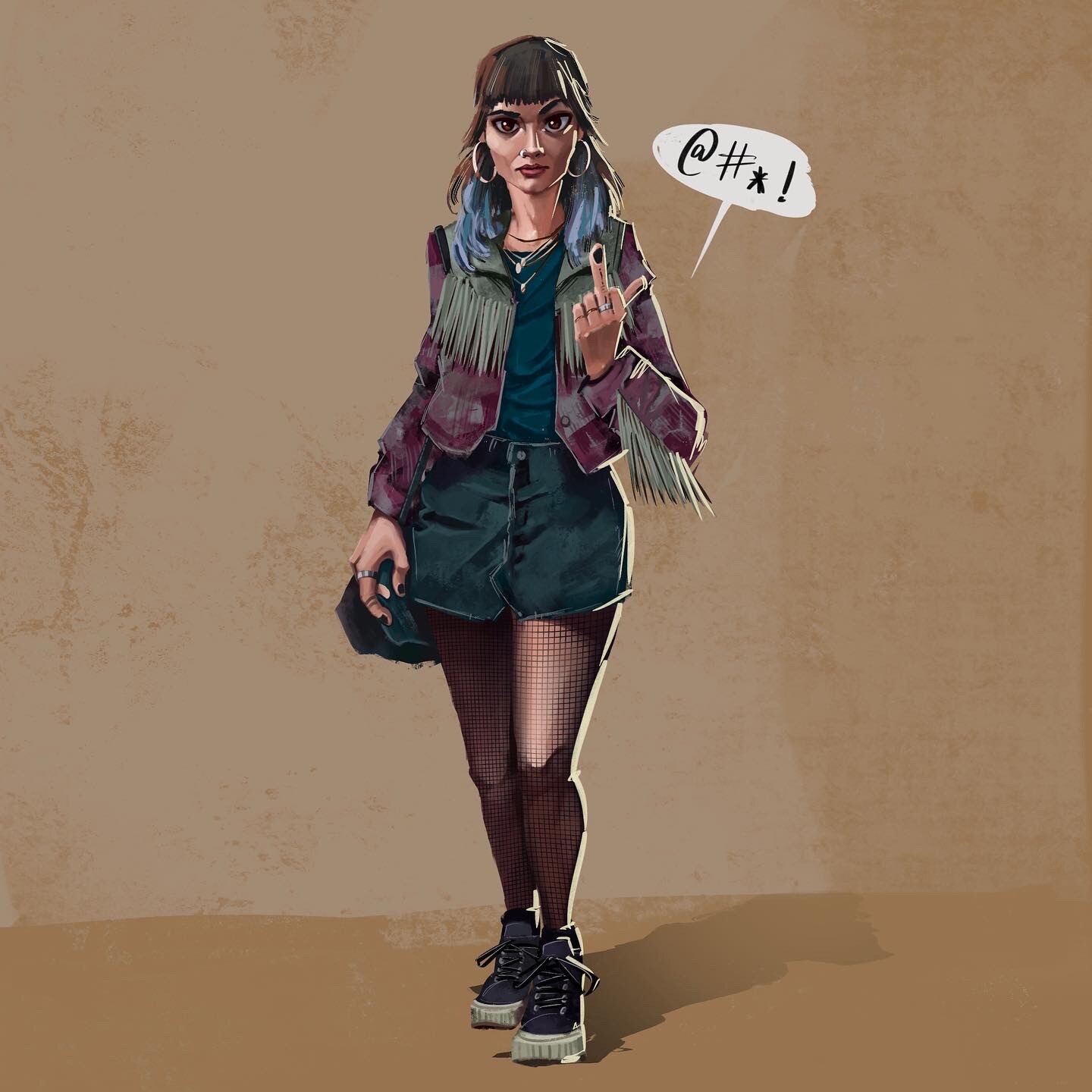 ArtStation - FANART MAEVE - SEX EDUCATION