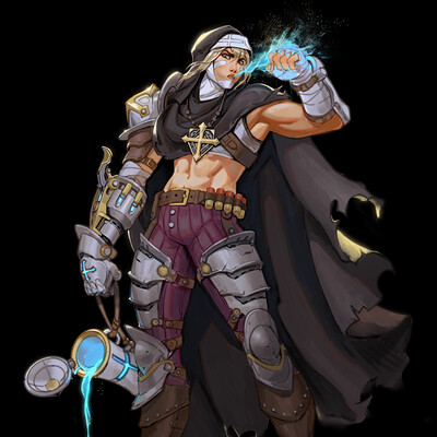 Alex Chen - Rafiq - Art Commission