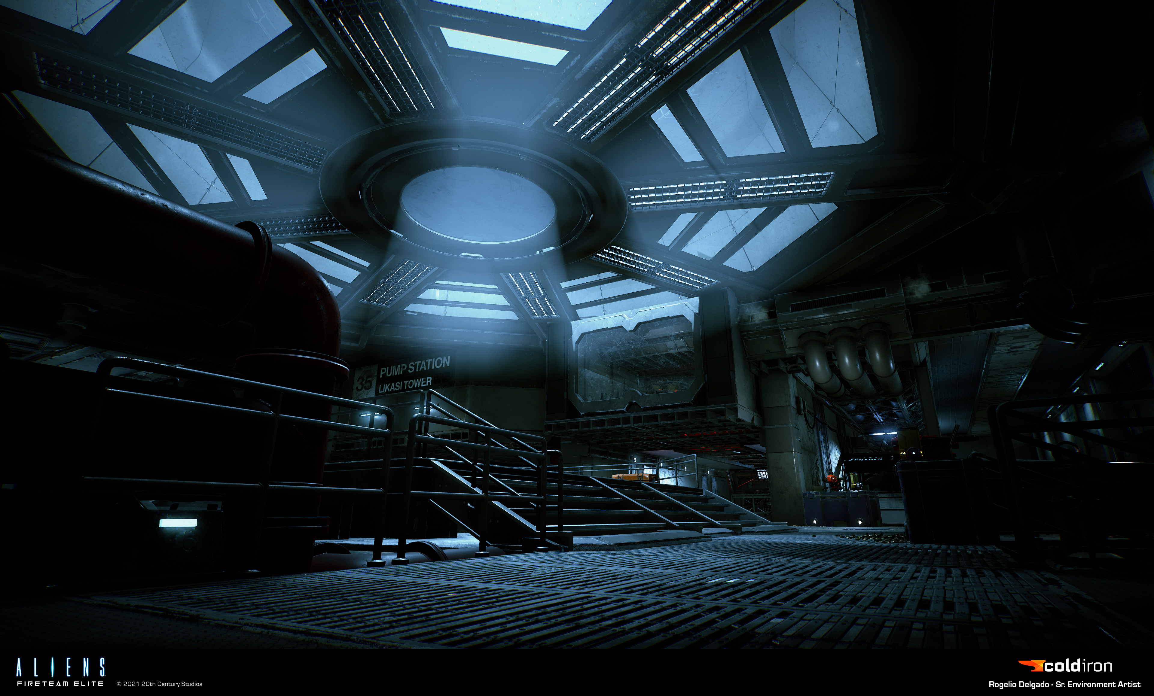 Rogelio Delgado - Aliens: Fireteam Elite - Restock Turrets