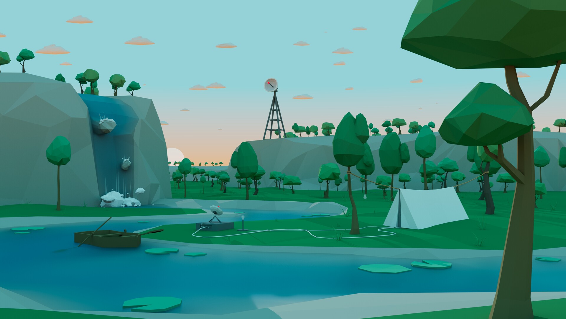 ArtStation - Camping site