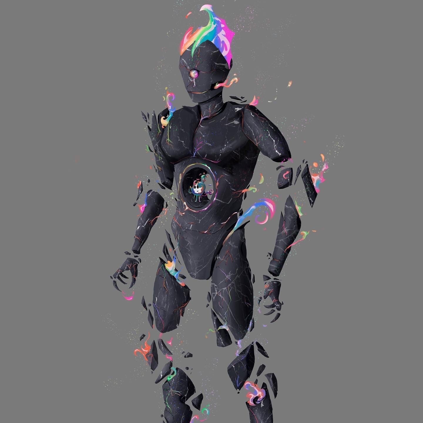 ArtStation - Prismatic Golem