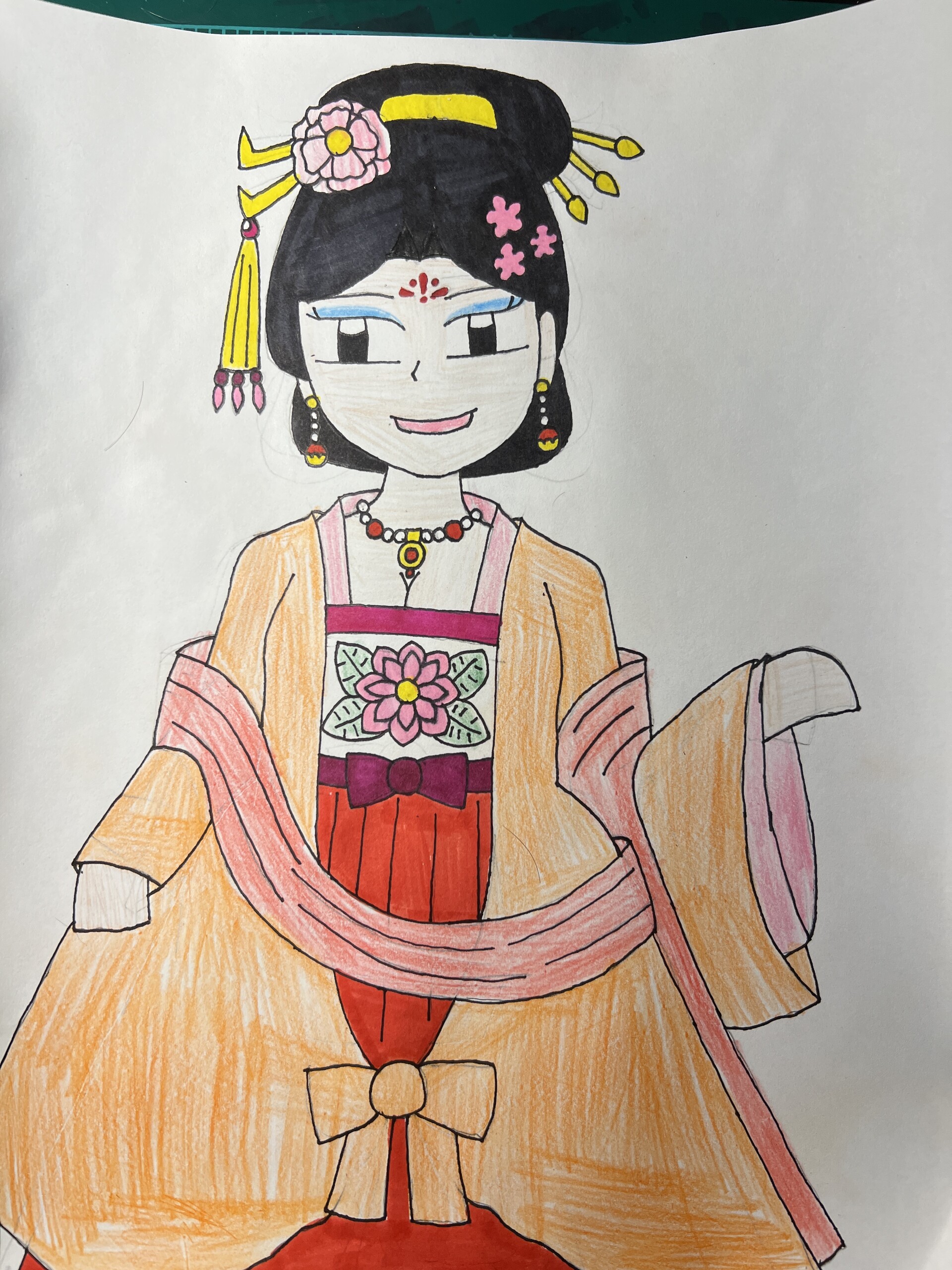 ArtStation - Chinese Concubine from the Tang Dynasty