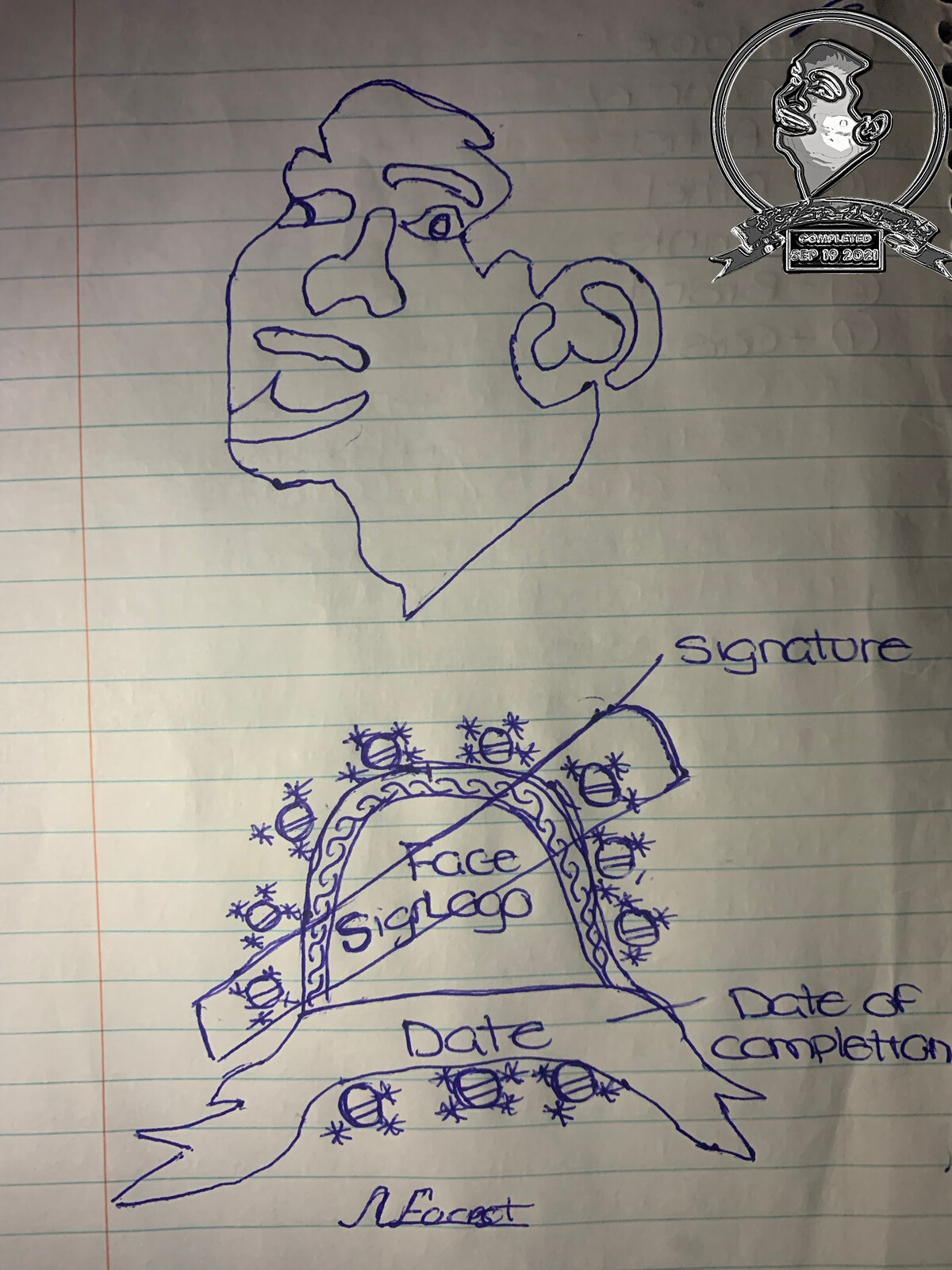 Neverson Forest - Signature Art Stamp