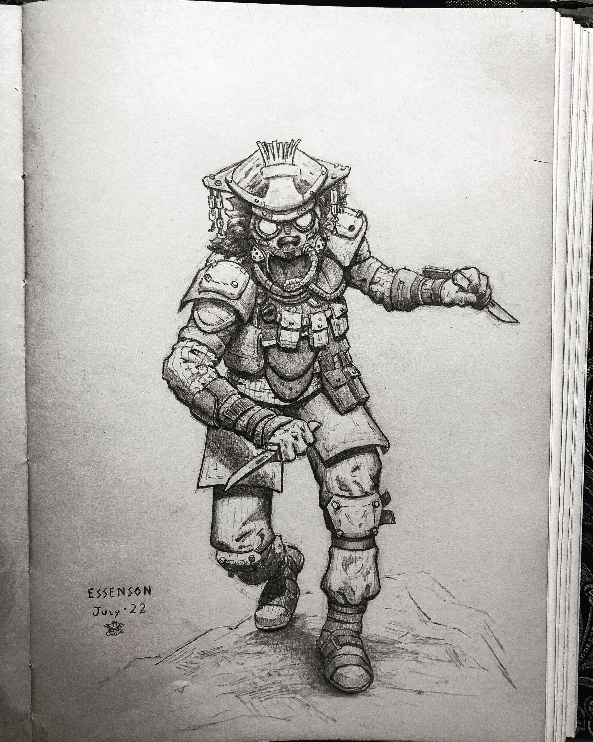 how to draw bloodhound