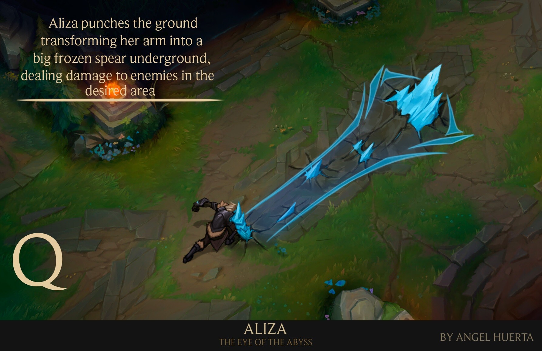 Angel Moonlight (Angel Huerta) - Aliza The Eye Of The Abyss - League of ...