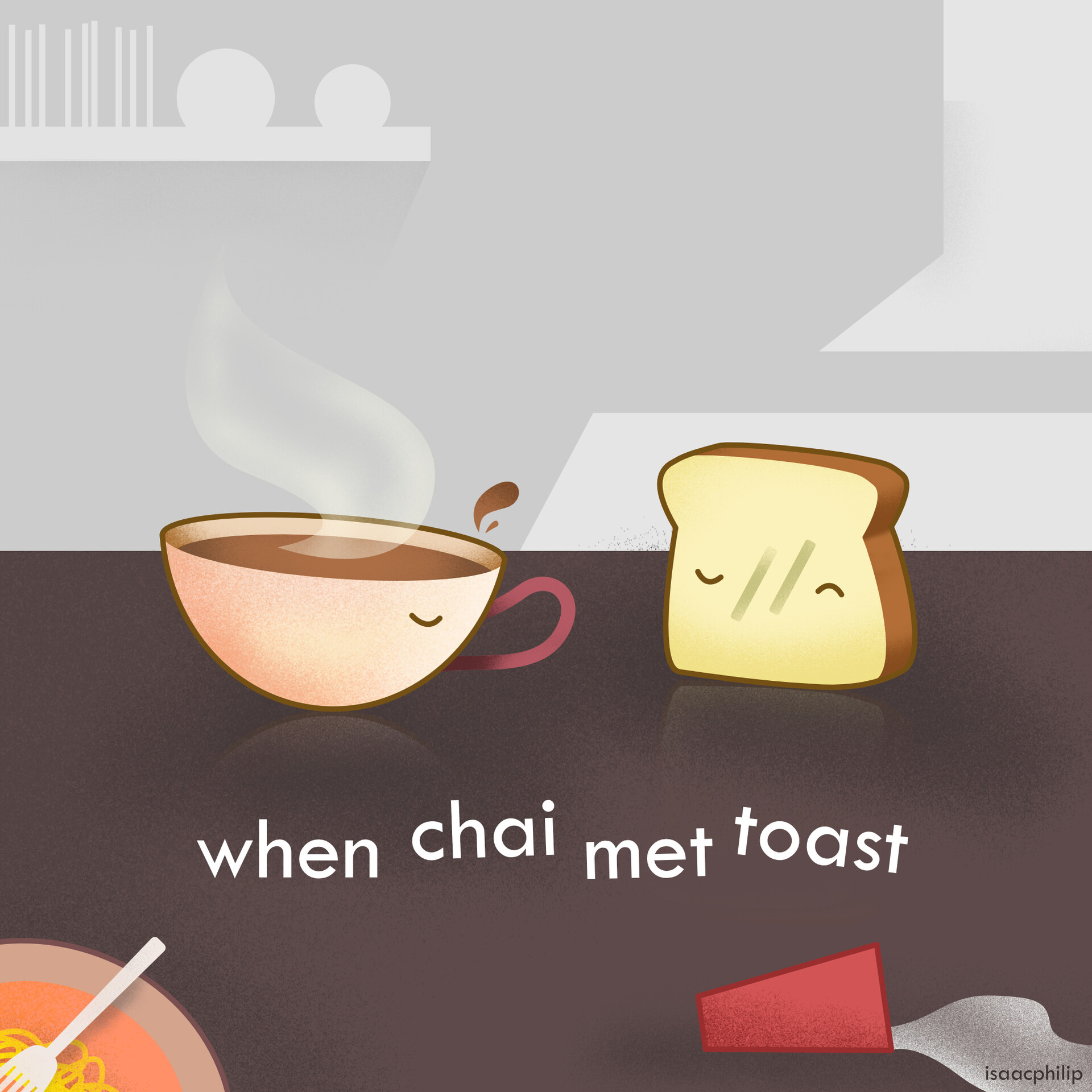 ArtStation - When Chai Met Toast