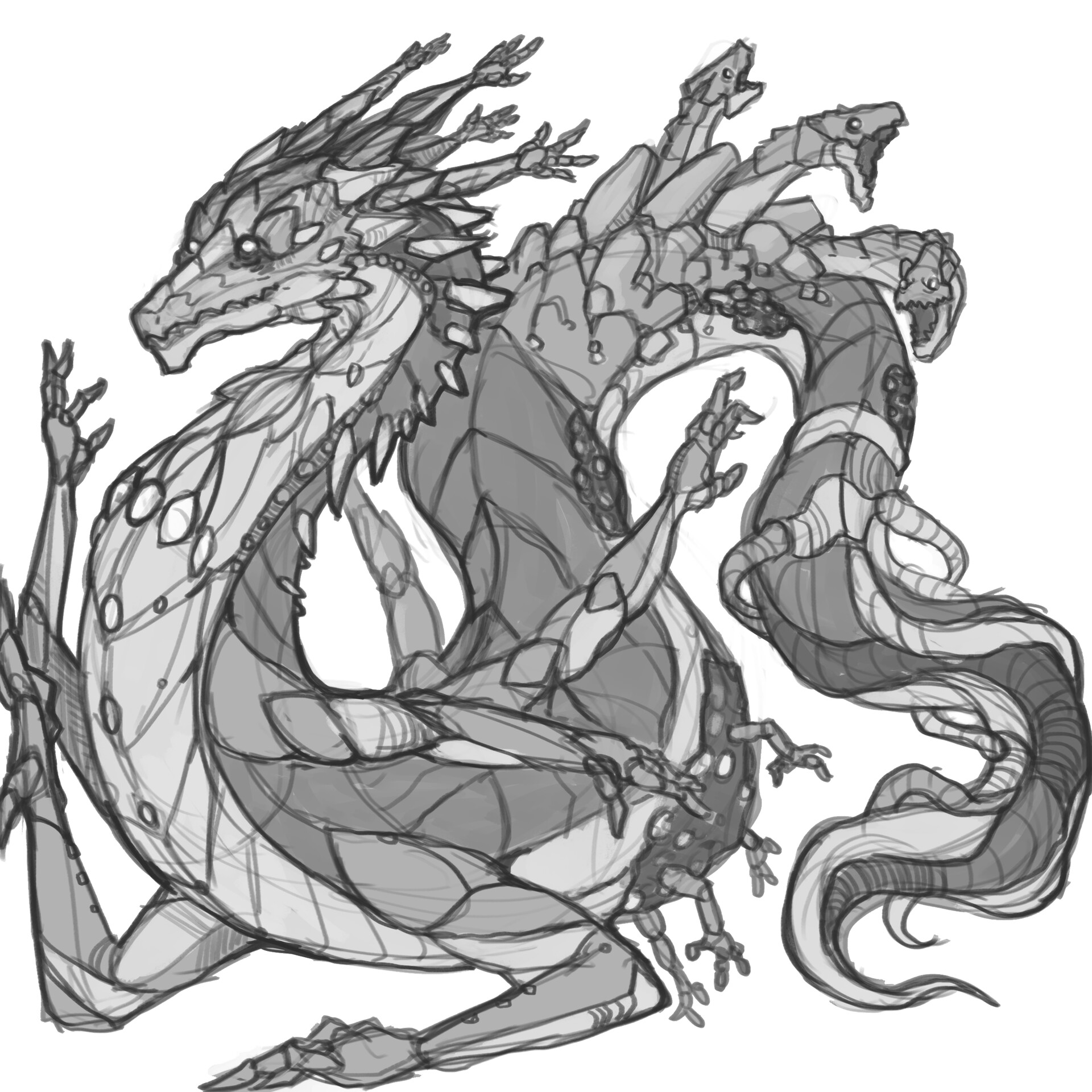 ArtStation - Surreal-Fantasy Sketches (Lauren Tsai art style study)