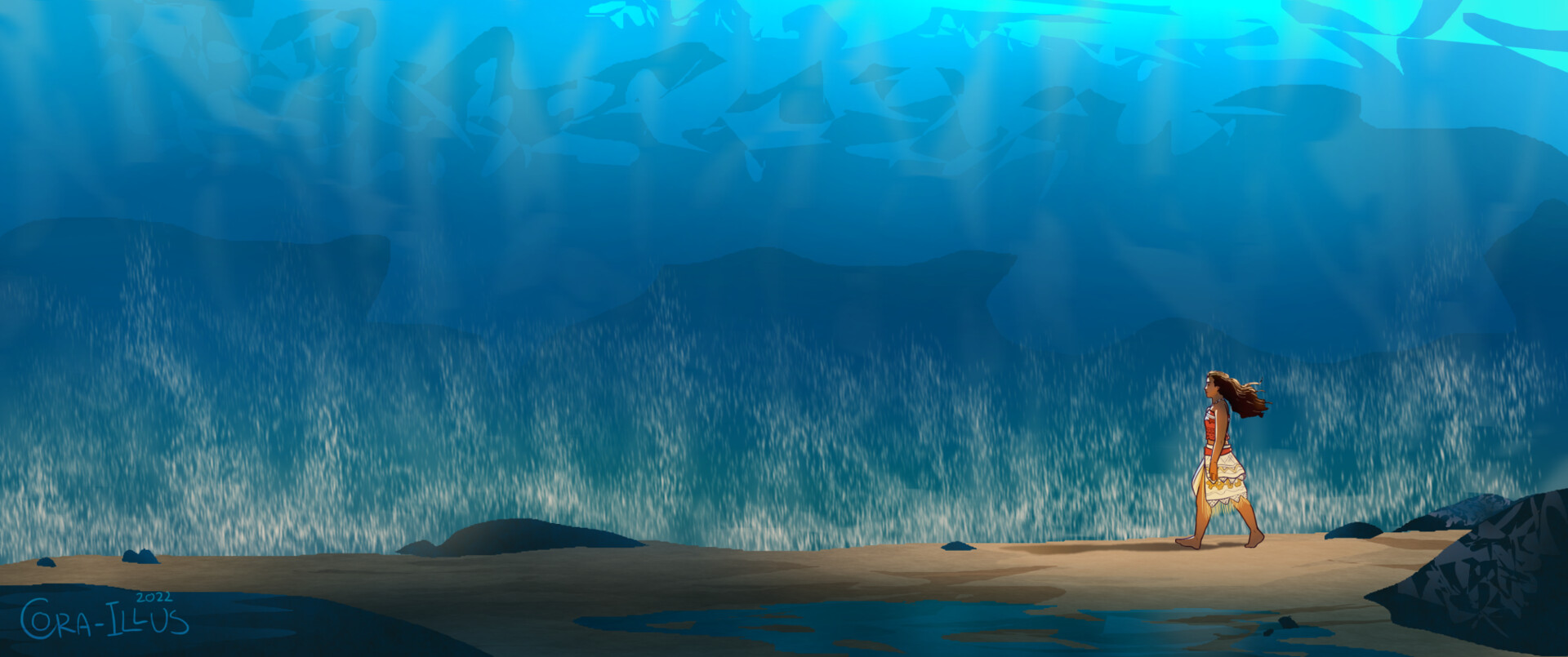 Jack Hopper - Moana (2016) Lighting and Composition Studies