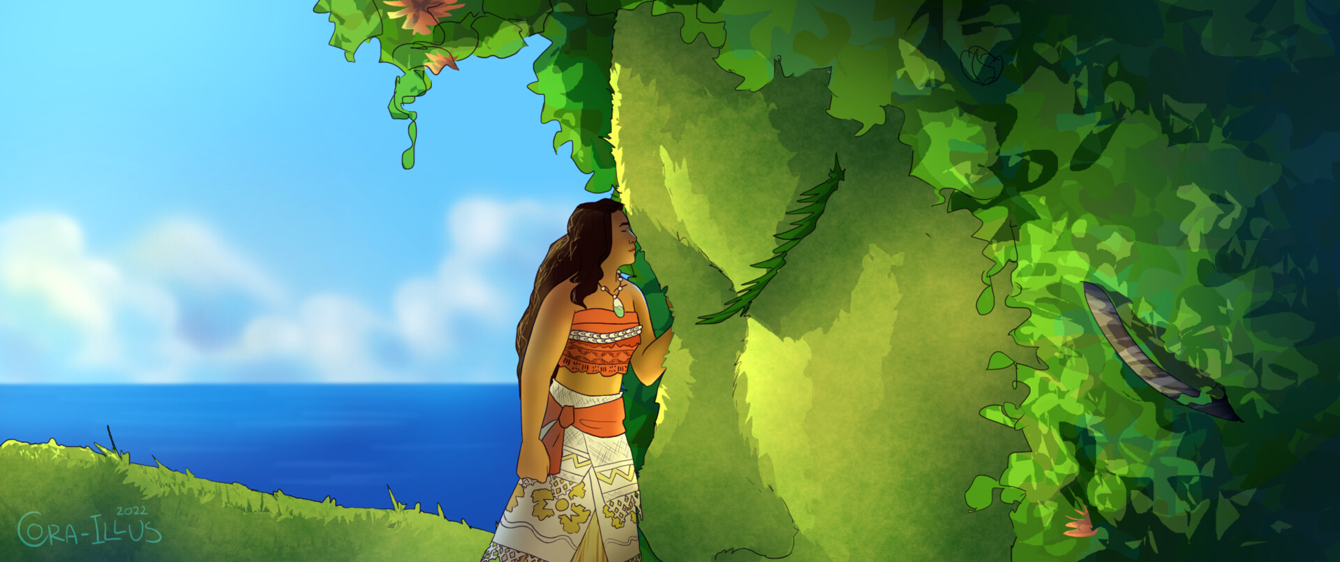 Jack Hopper - Moana (2016) Lighting and Composition Studies