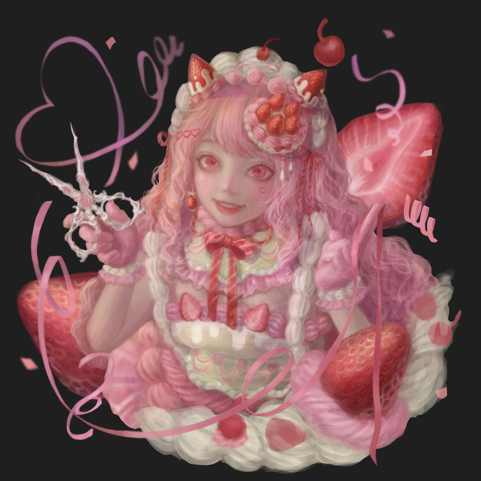 ArtStation - strawberry succubus