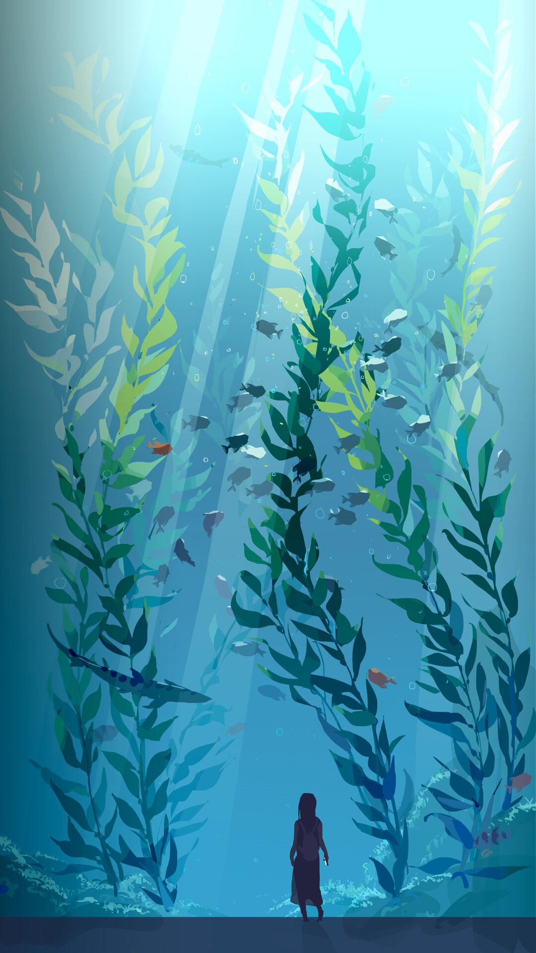 ArtStation - Giant kelp forest