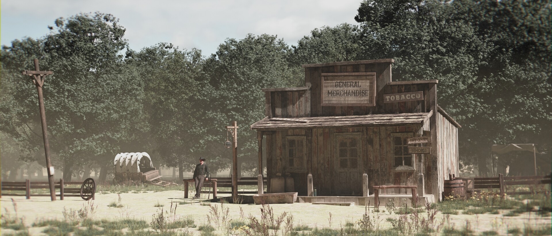 ArtStation - Old Telegraph Shop