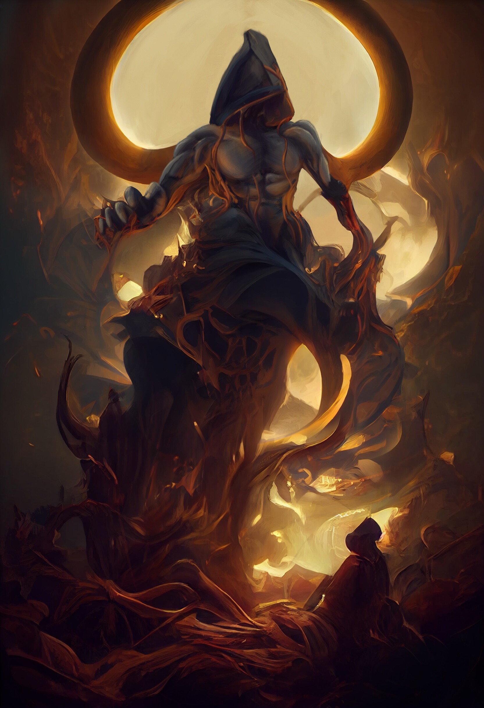 ArtStation - Praying to the Demon
