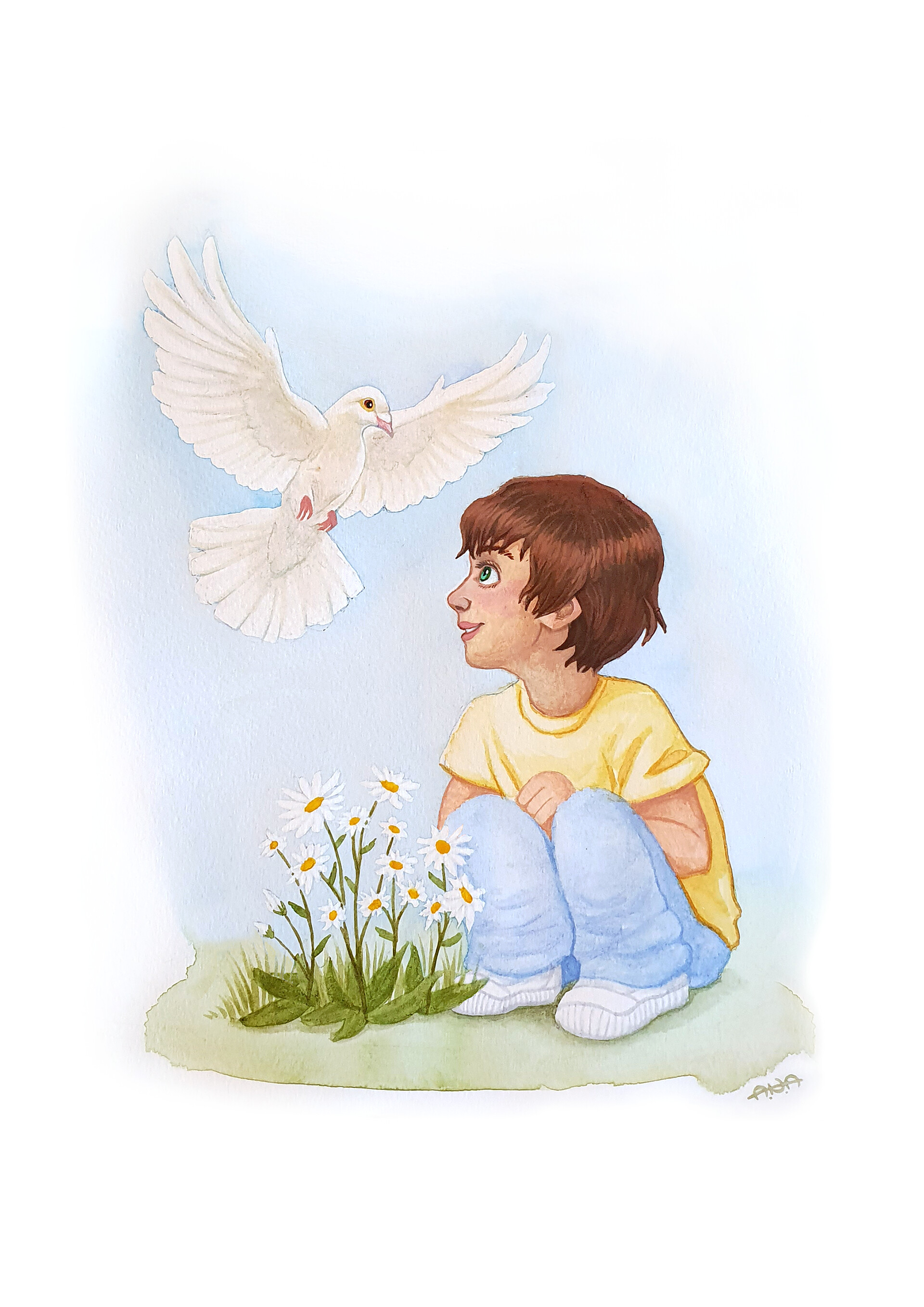 ArtStation - A little bird told me