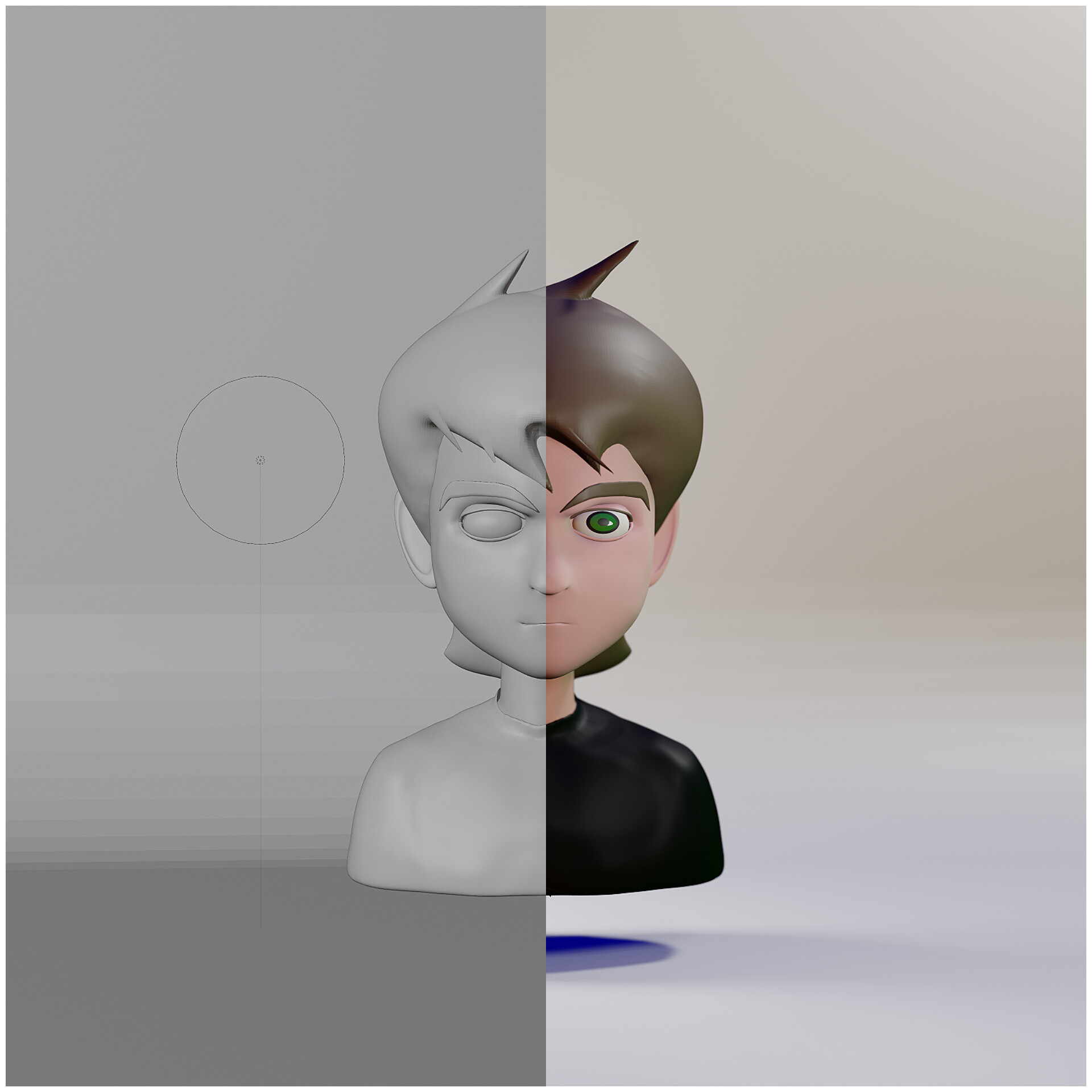 Venkatesh S - 3D Sculpting & Low poly model