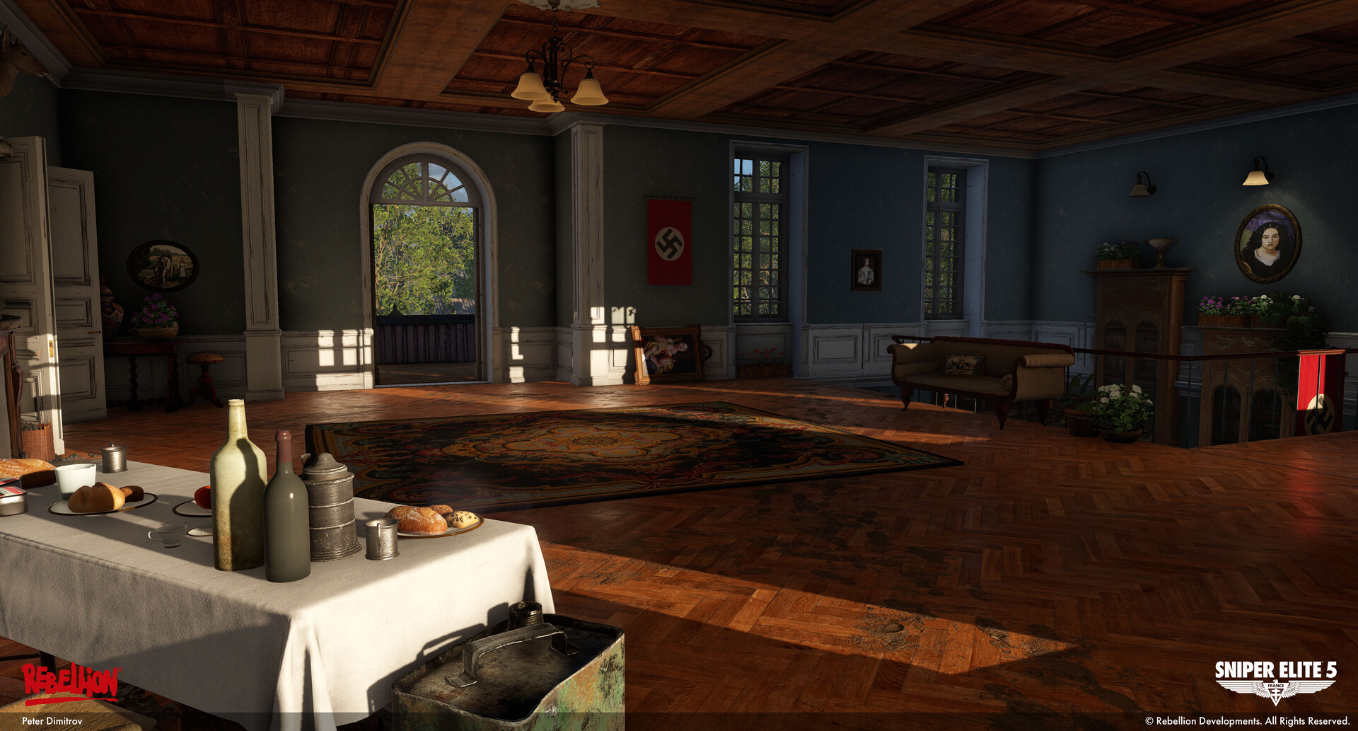 Peter Dimitrov - Sniper Elite 5 - Flooded Village - Interiors
