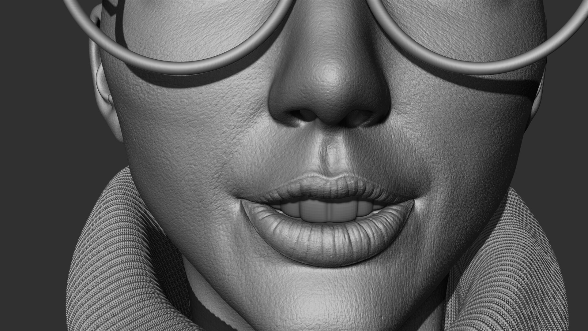 Kshitiz Chandra - Female head practice ( work under progress)