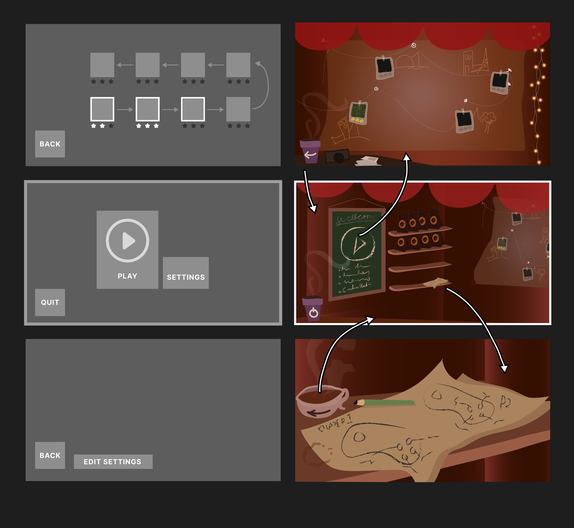 ArtStation - UX/UI - Mini Game Jam
