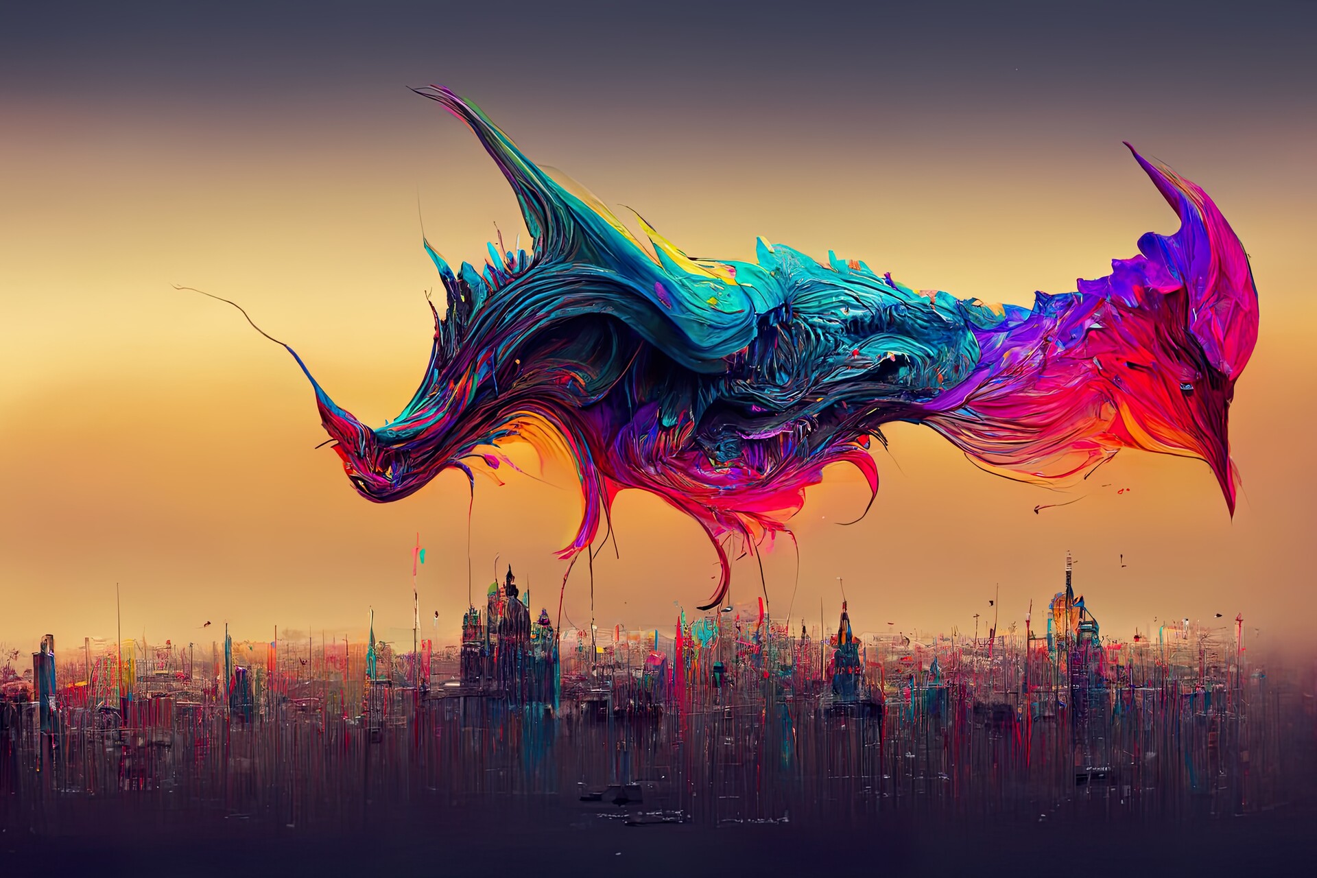 ArtStation - Otherworldly Landscapes - Blimp