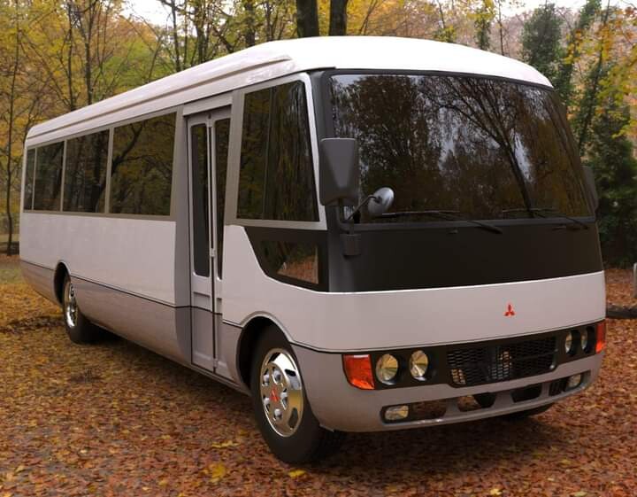 ArtStation - Mitsubishi Rosa 3D