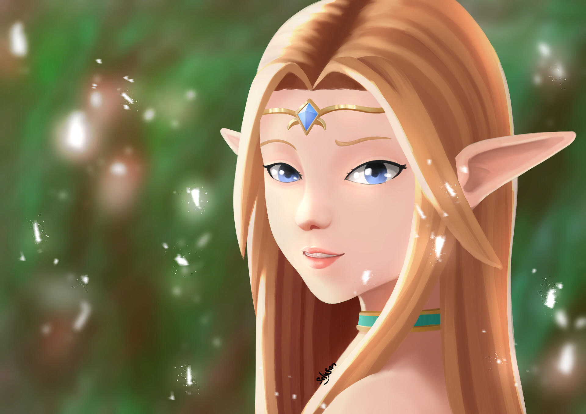 ArtStation - Elf Queen