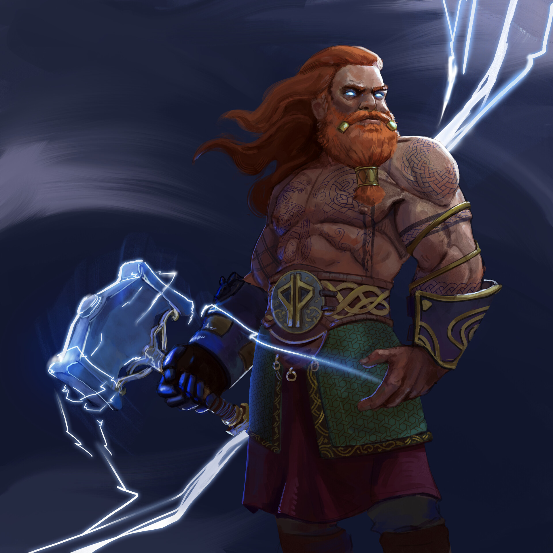 ArtStation - Viking Norse Gods - MMPC