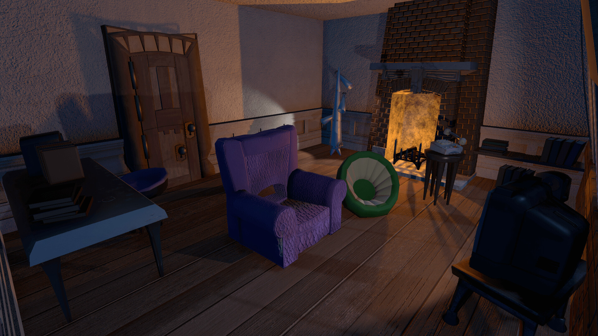 ArtStation - First 3D scenes (2018)