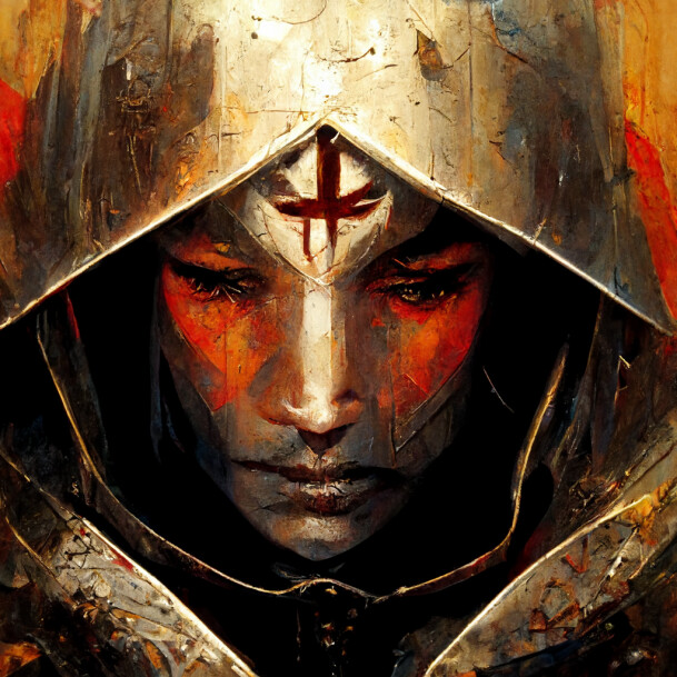 ArtStation - Holy Crusader