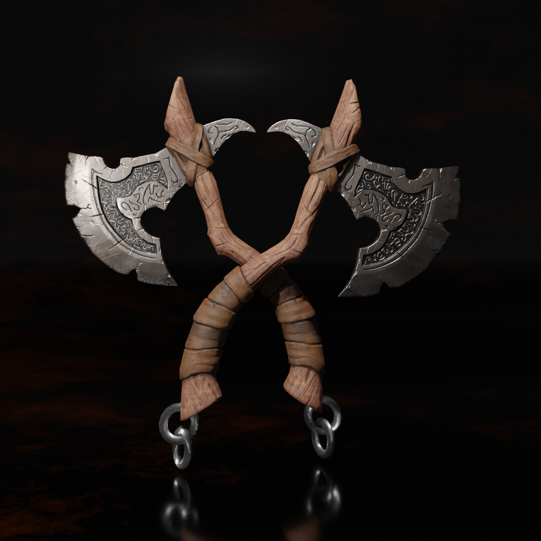 ArtStation - Stylized game ready Axe