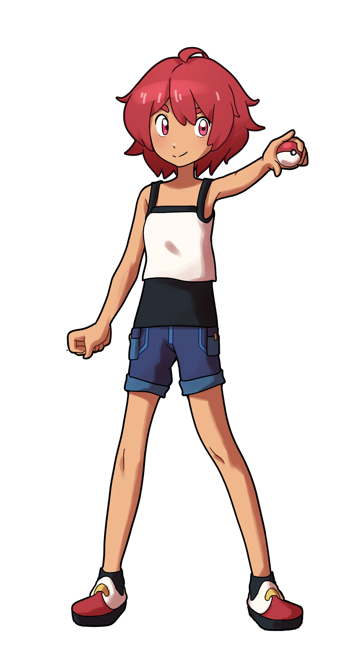 ArtStation - Hano - OC (Pokemon Trainer)