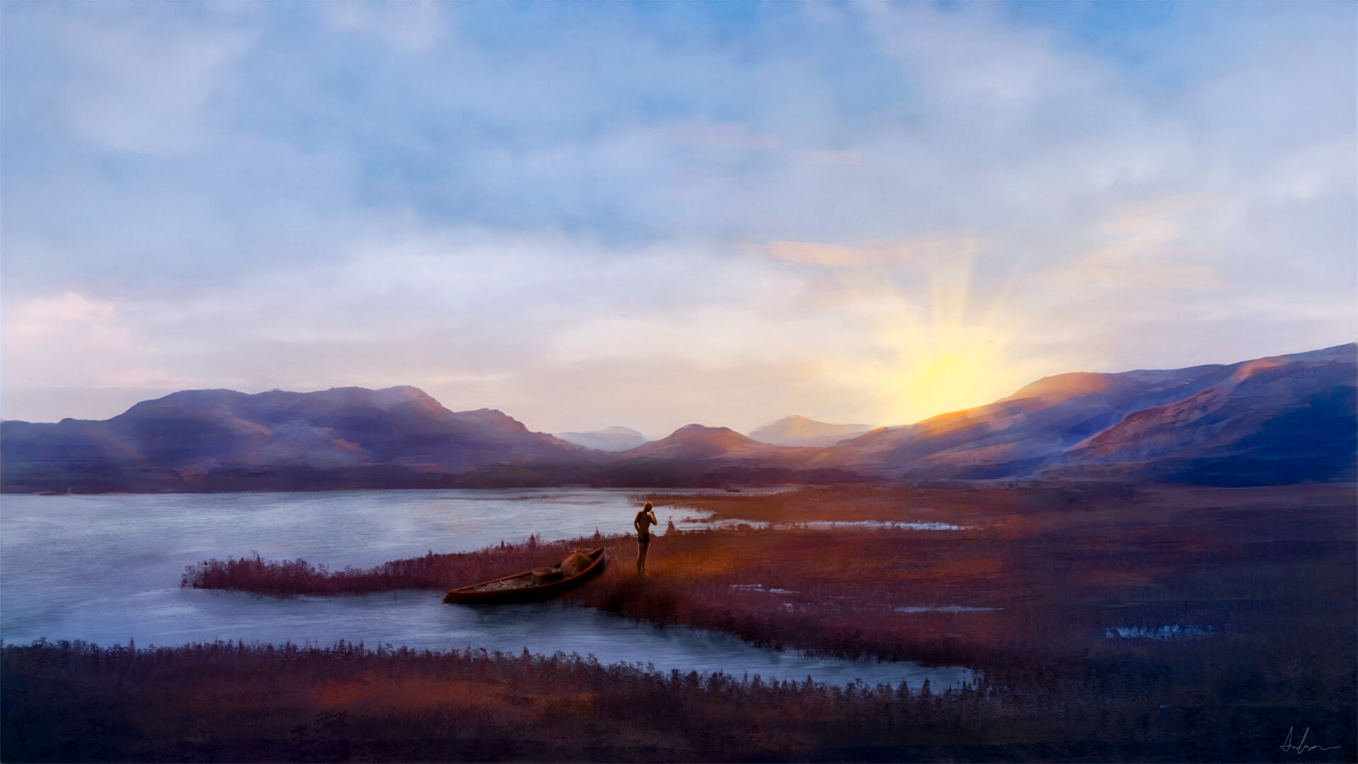 ArtStation - Morning Catch - Concept Art