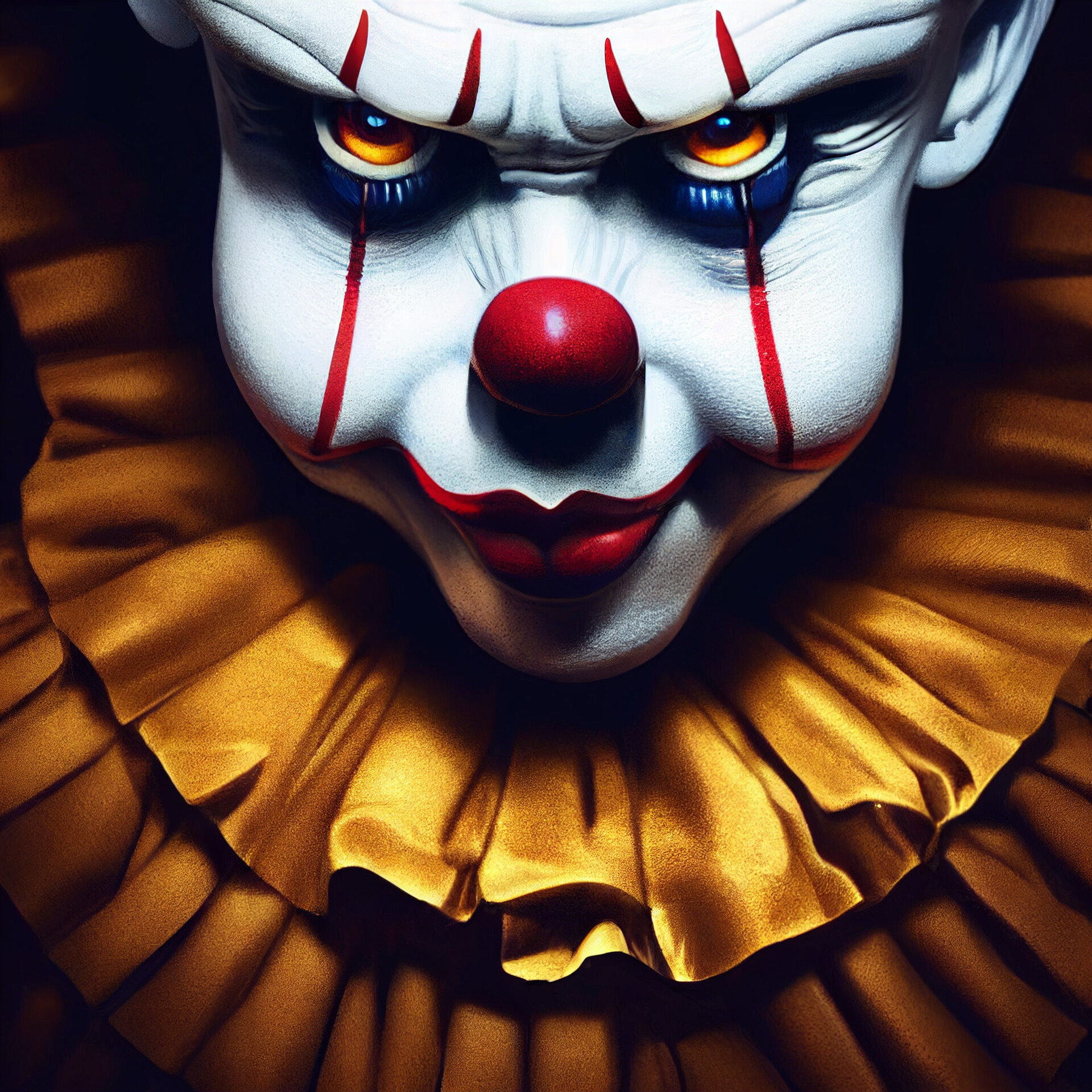 ArtStation - pennywise.. thank you Stephen King for the nightmares...