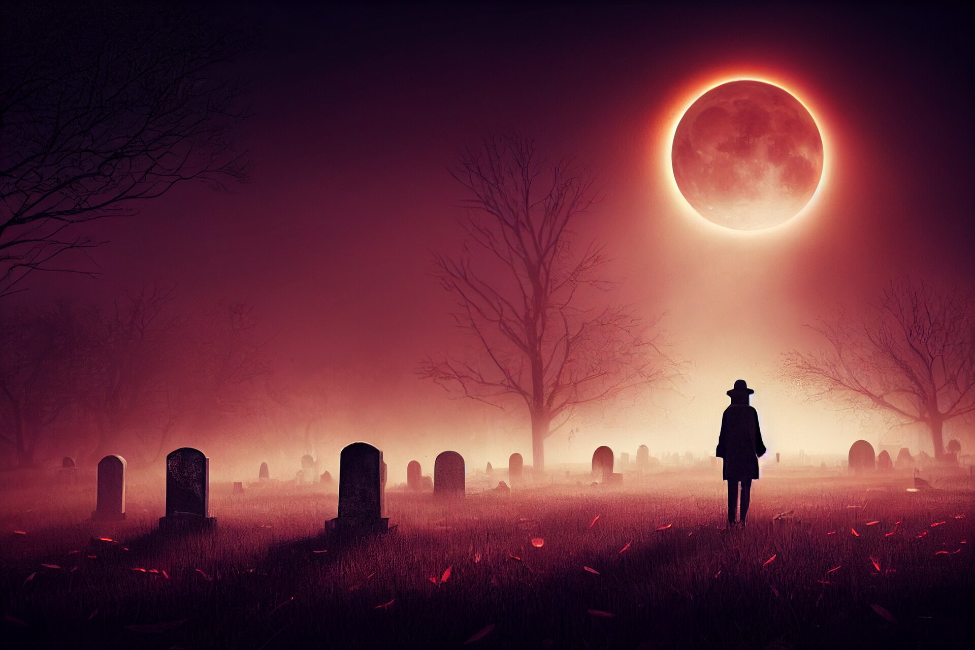 ArtStation - Graveyard .. Would you dare enter?