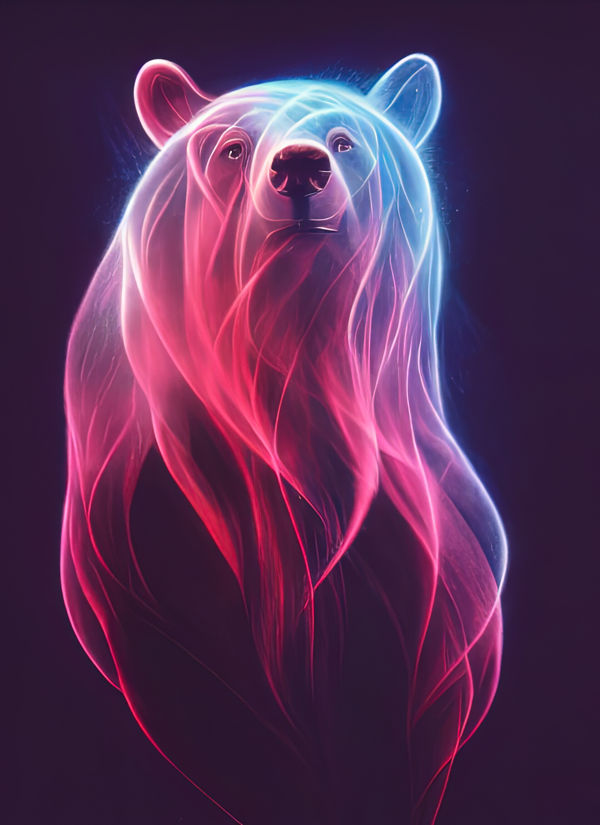 ArtStation - Spectral Spirit Bear