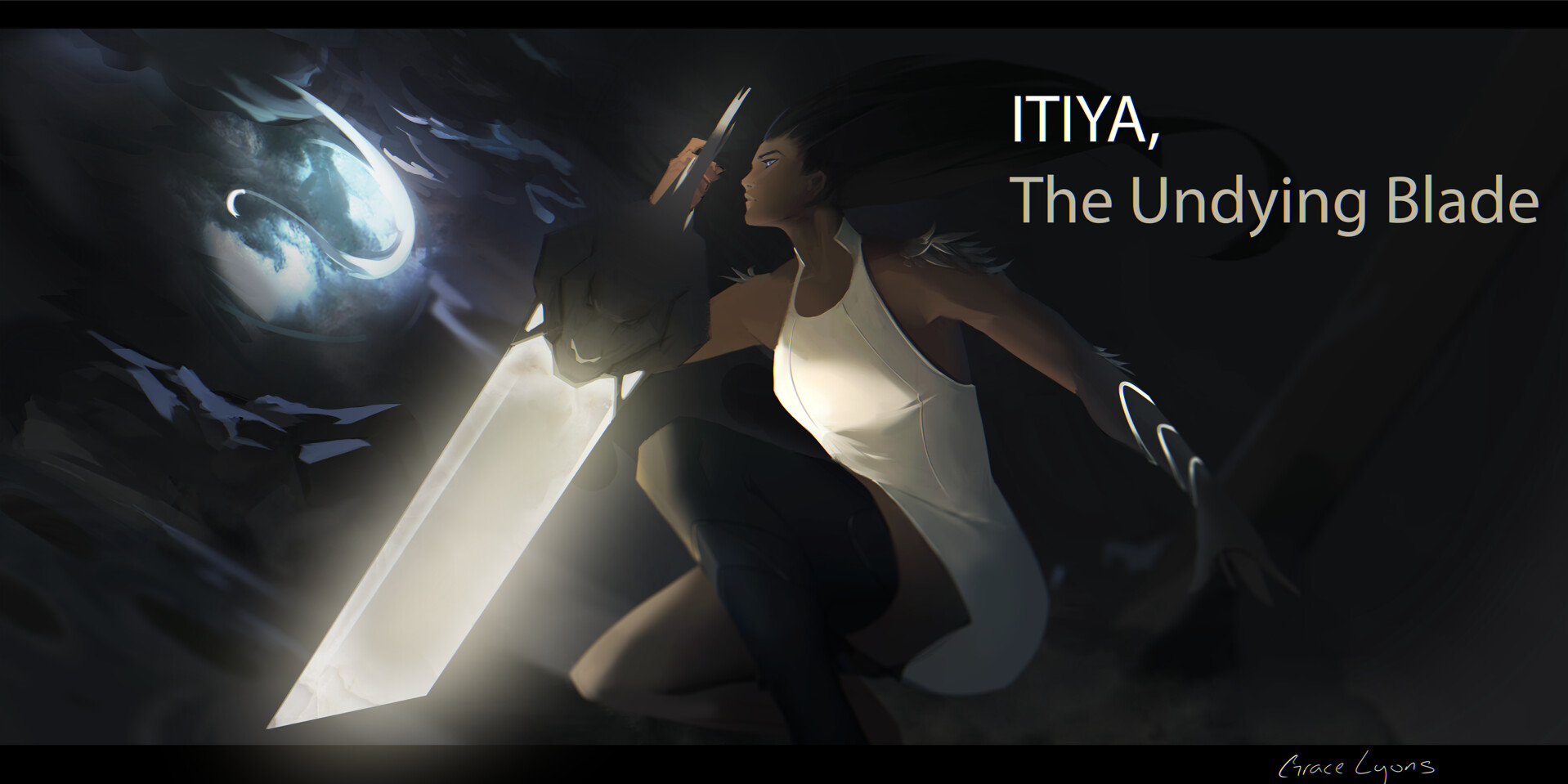 ArtStation - Itiya, the Undying Blade