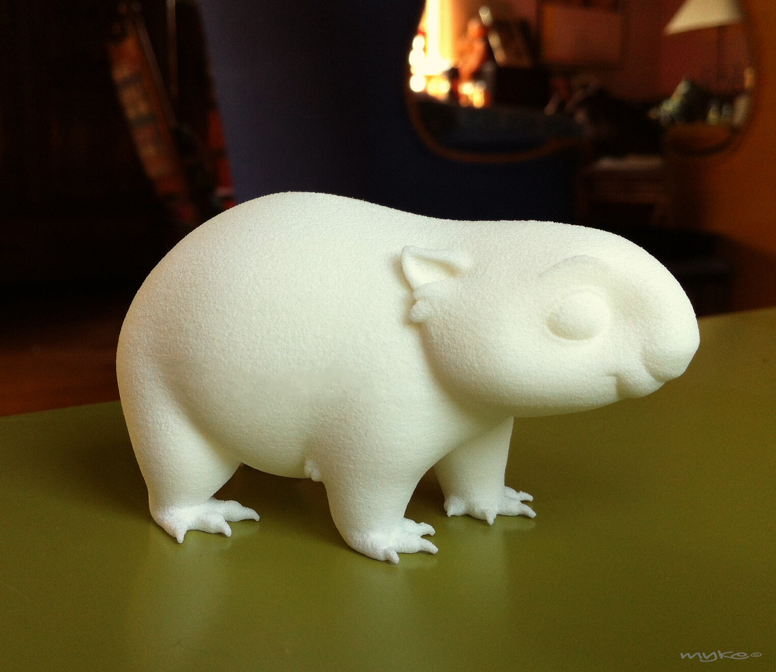 Myke Sutherland - Wombat 3D Cake Toppers ~ Model sculpted by https ...