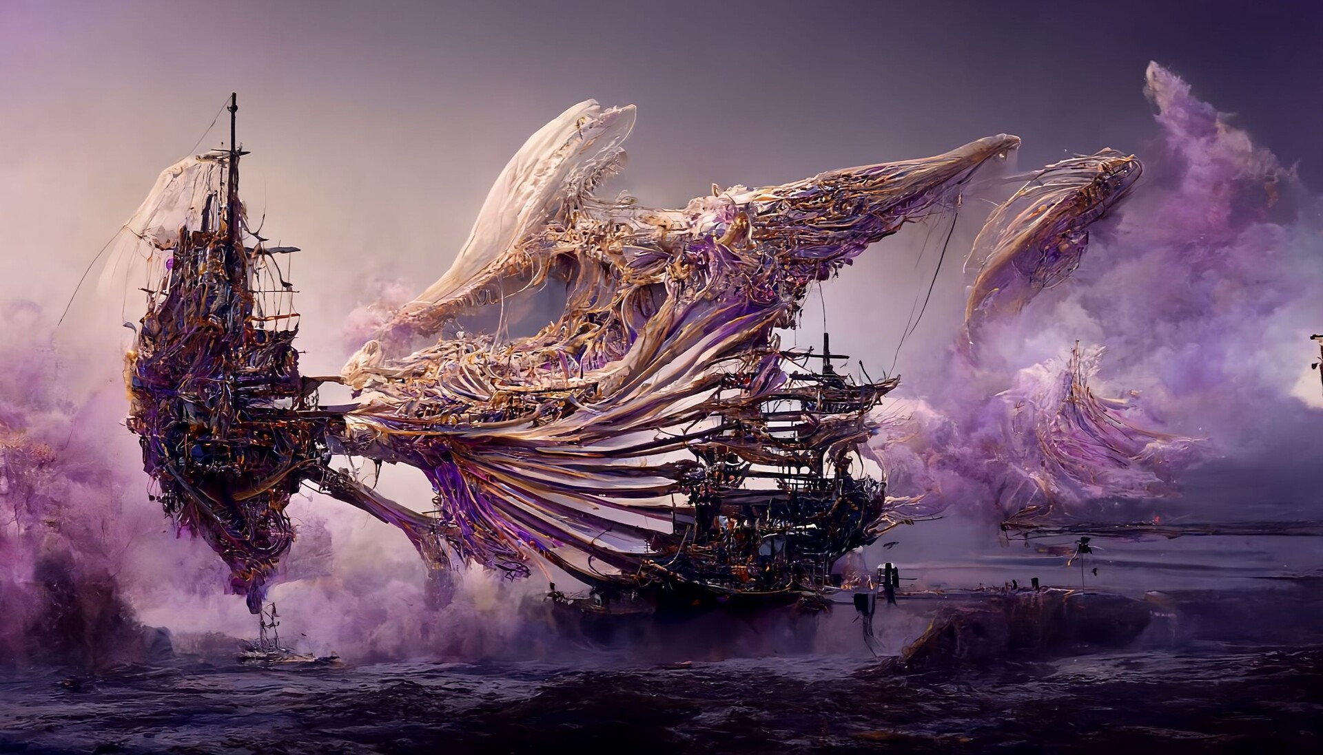 ArtStation - "Cicada Hive on Planet Triton"