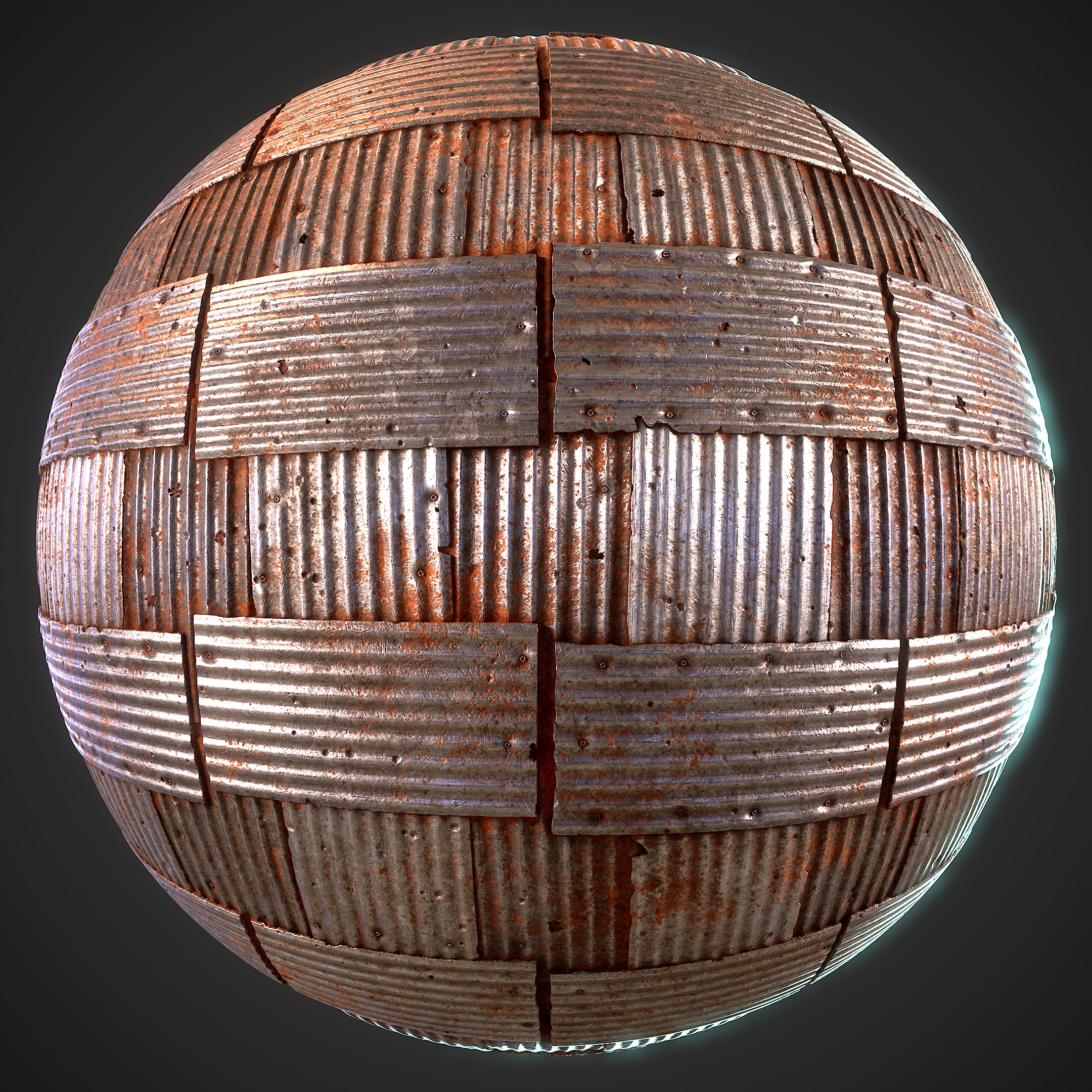 Chris Roseman - Corrugated Metal Material