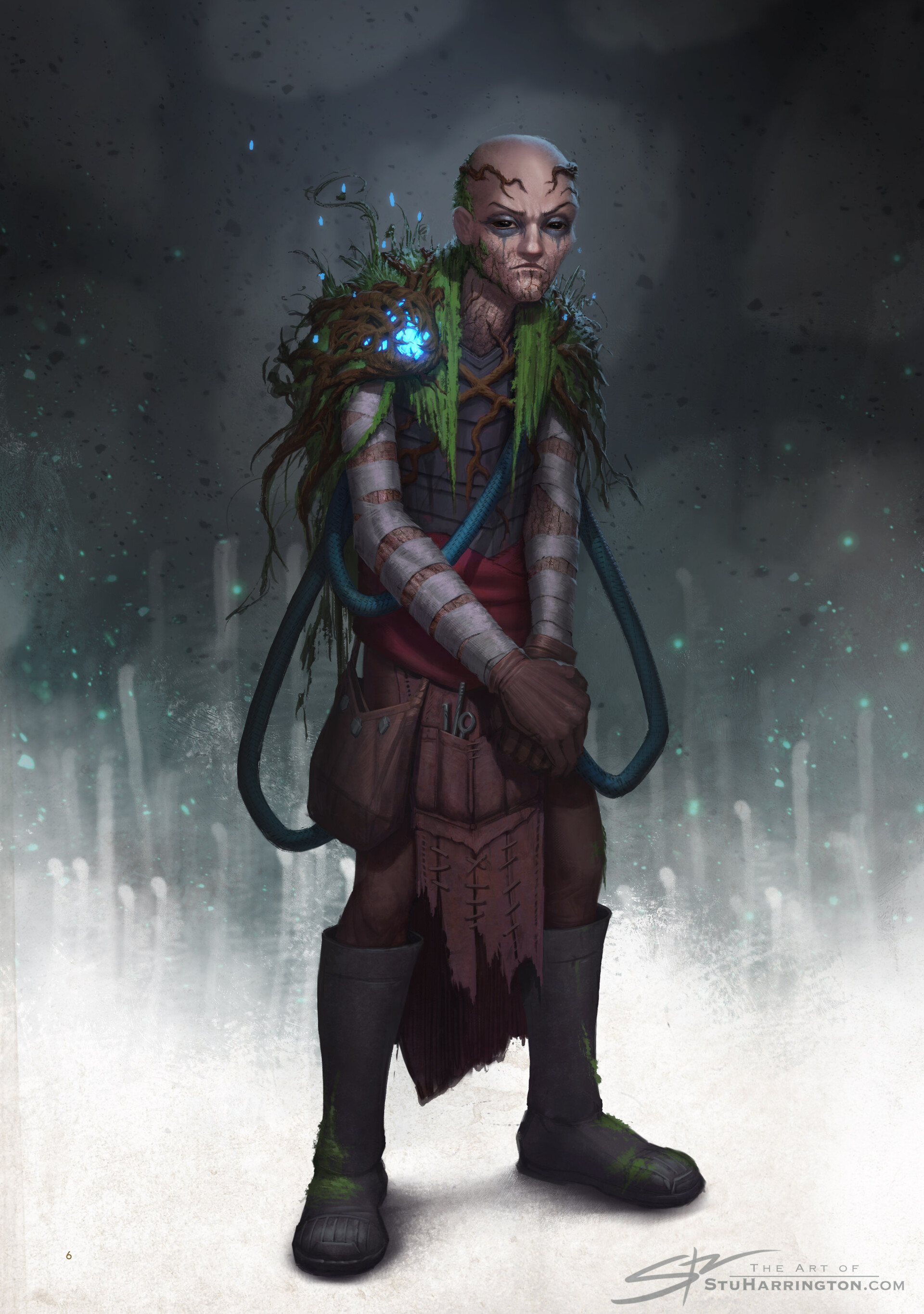 Stu Harrington - Dark Symmetry Character Art