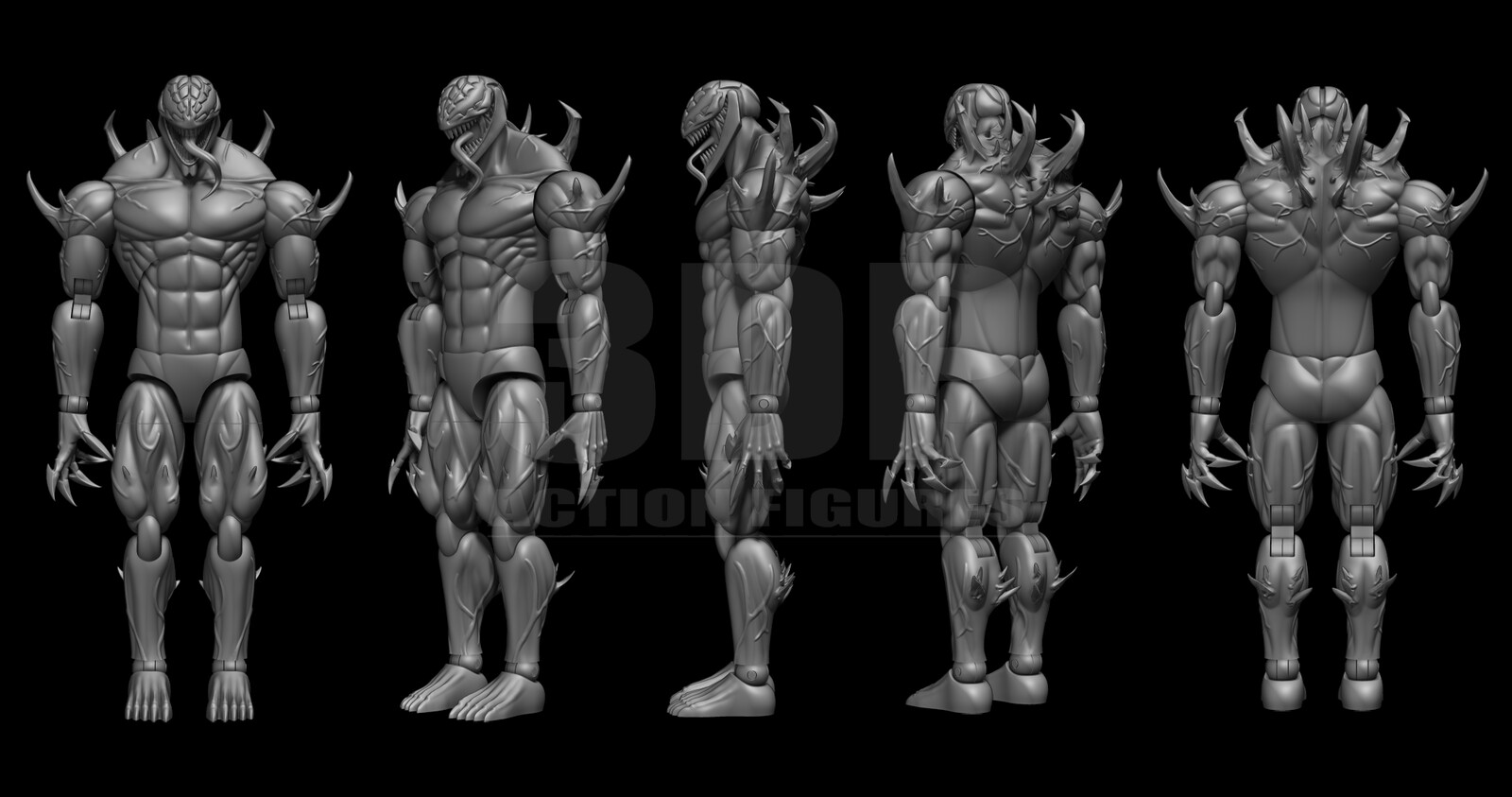 3DP Action Figures - Action Figure - Riot