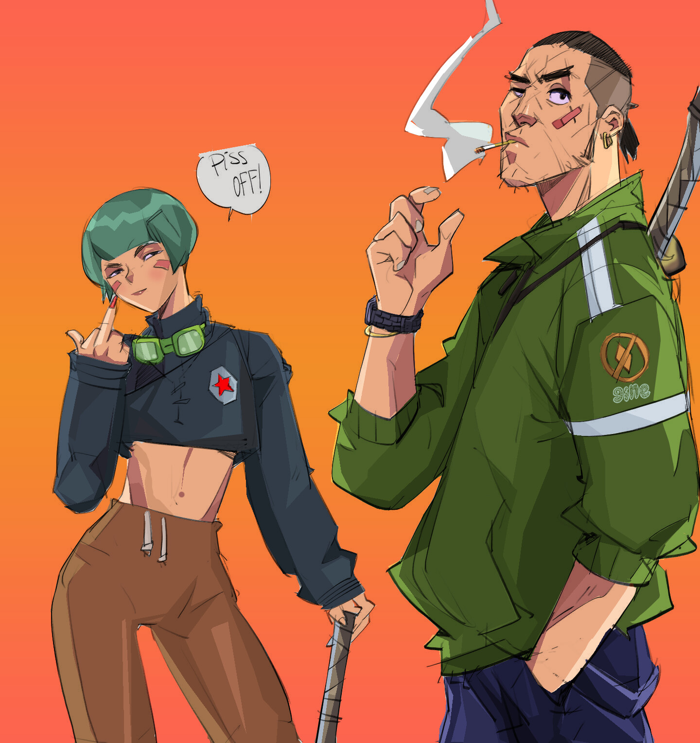 ArtStation - Color Study [ Cel Shading ]